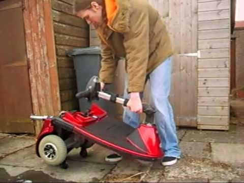 Mobility Scooter assembly/disassembly demonstration - YouTube
