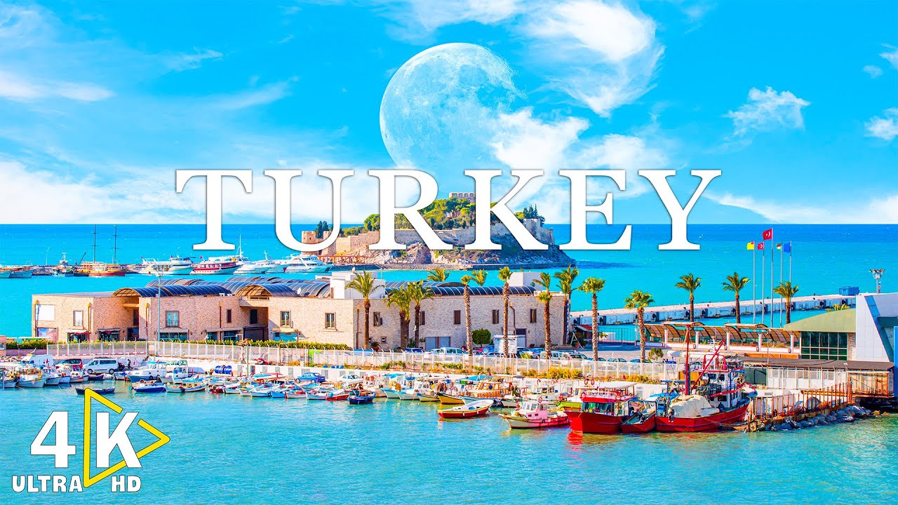 TURKEY 4K • Beautiful 4K Nature Videos With Relaxing Music • Calming ...