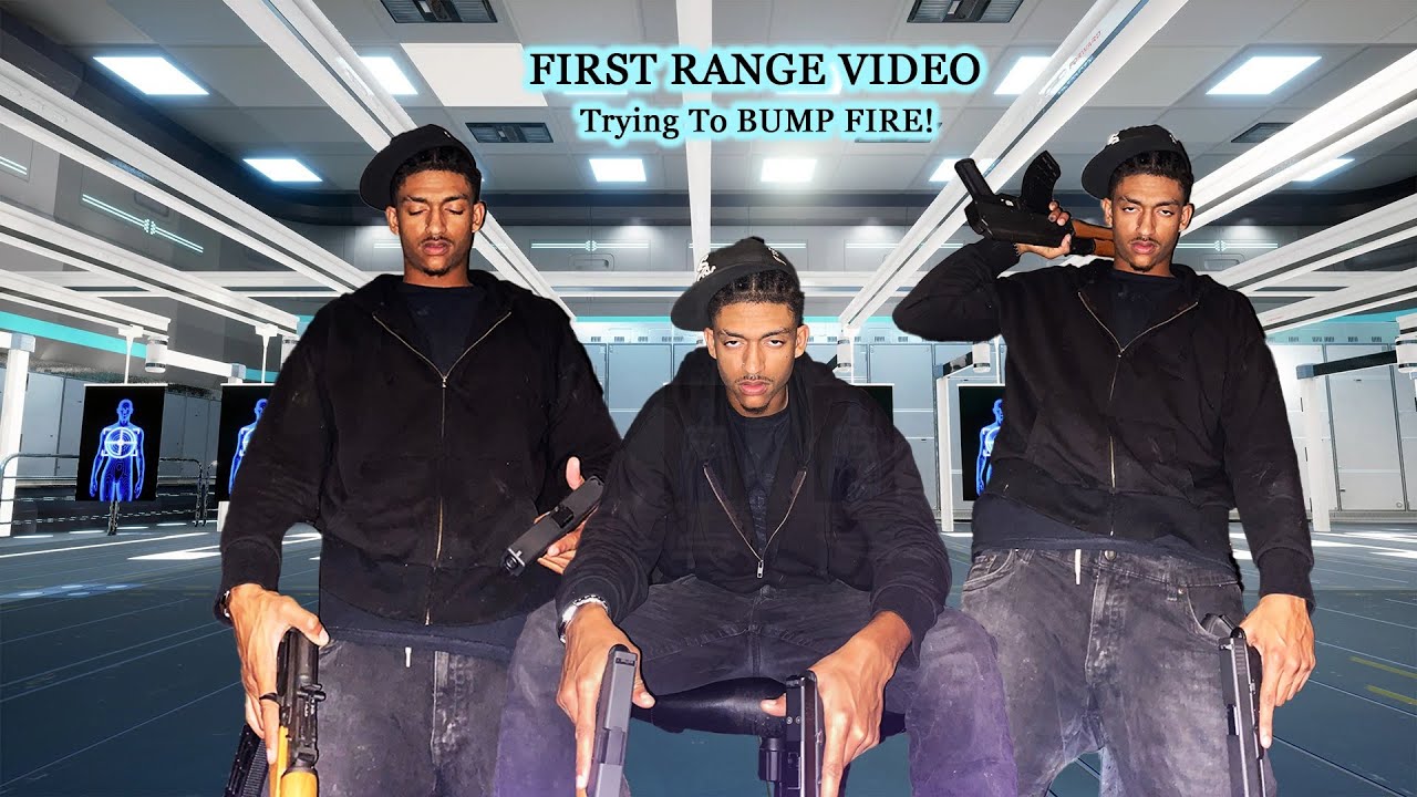 Bump Firing In An Indoor Range?! 😯🤠 - YouTube