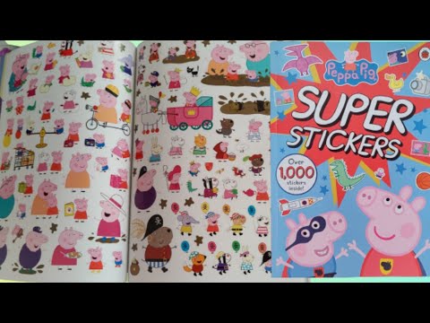 Fun and Learn with Peppa Pig Sticker Activity Book !