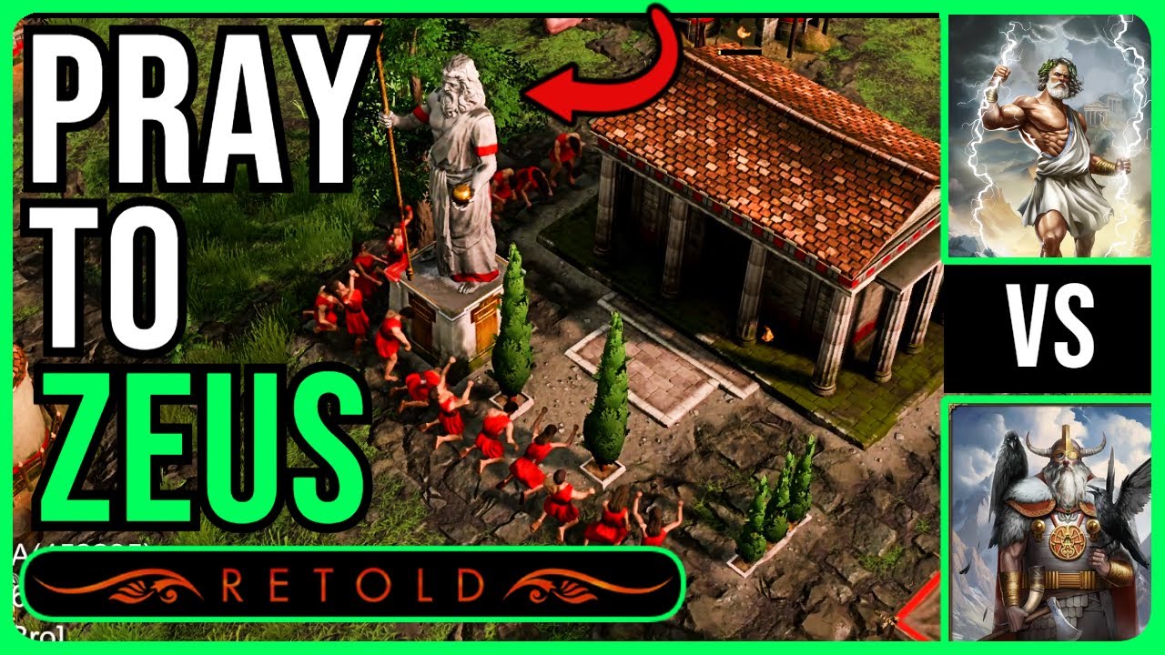 IamMagic's Zeus vs Odin - Casted Game - AoM Retold Closed Beta - YouTube