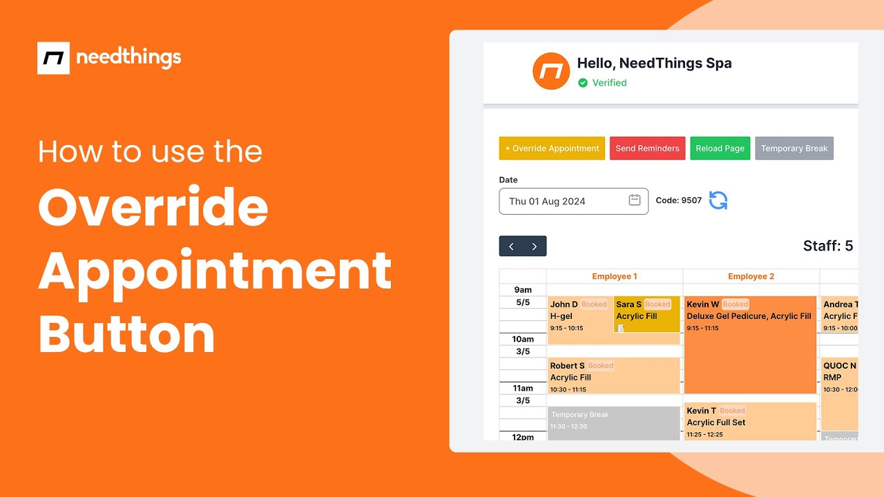 How to Use the Override Appointment Button: A Complete Guide ...