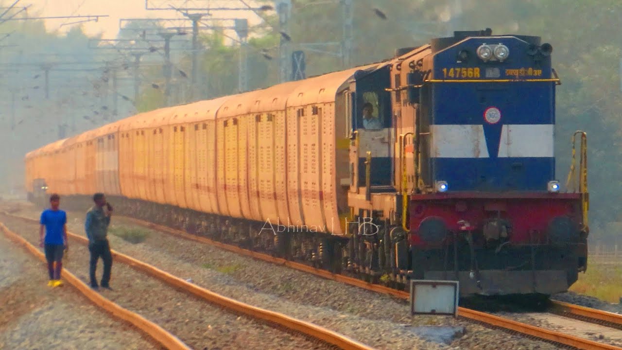 ALCo Diesel Locomotive - NGC WDG3A still going strong ! High Capacity ...