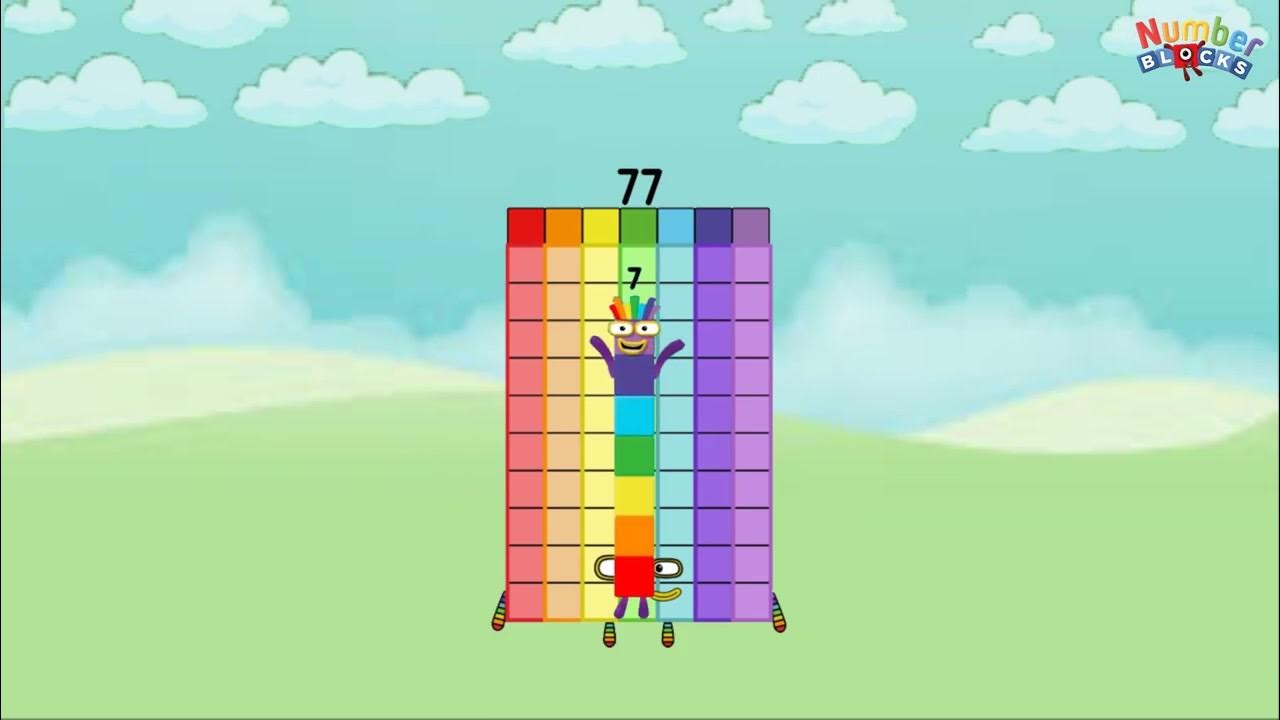 Numberblocks Learn Skip Counting by 7 from 0 to 175 | Skip Counting by 7 | Numberblocks ...