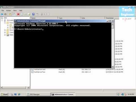 Custom Application Directory Partition in DNS - Windows Server 2008 - YouTube