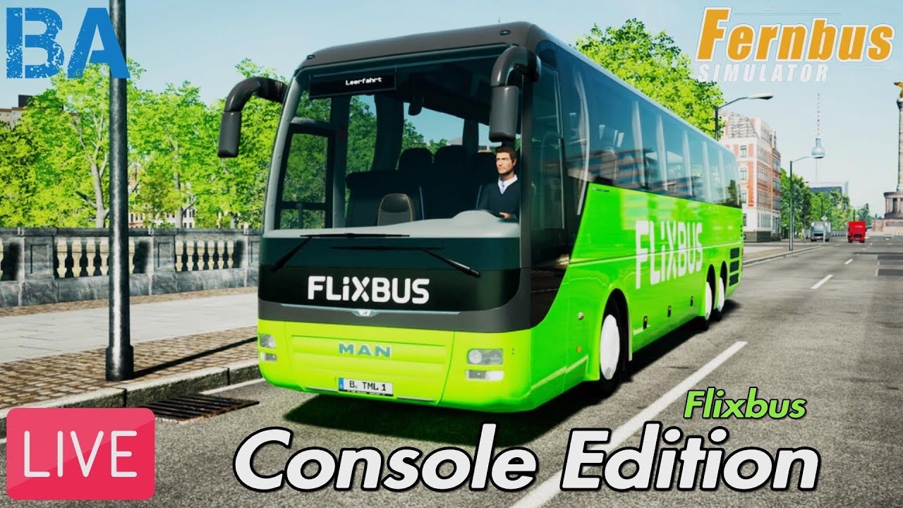 Console Edition LIVE - Fernbus Simulator - Out NOW - YouTube