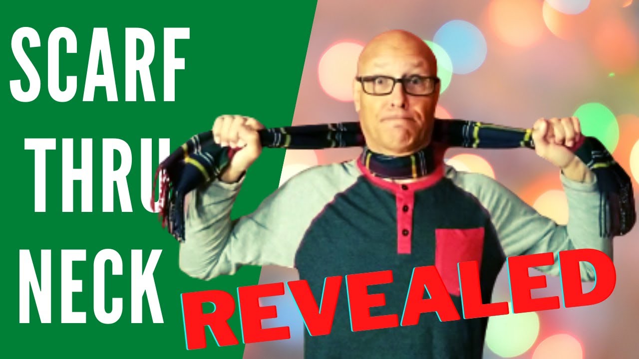 Scarf Through Neck Magic Trick Revealed | Scarf Through Neck Tutorial ...