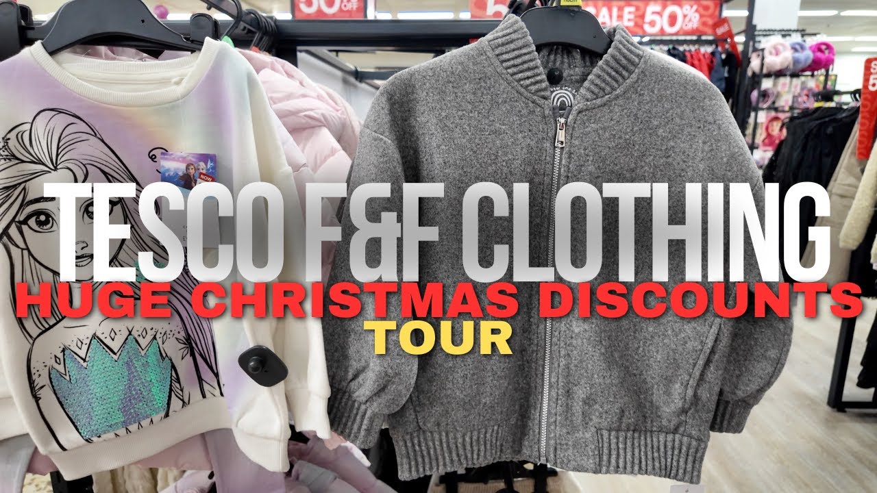 Tesco F&F Clothing – Huge Christmas Discounts - Women's Men's & Kids ...