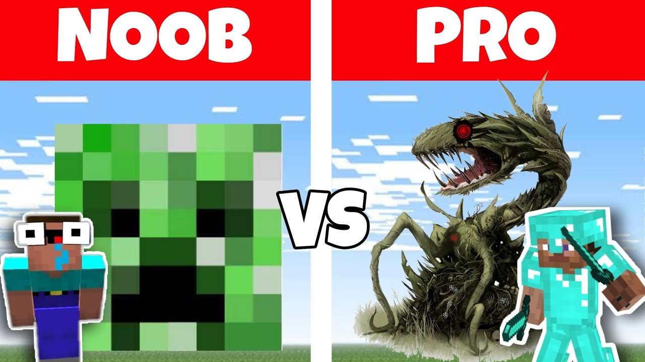 Minecraft NOOB vs PRO: CREEPER vs REALISTIC CREEPER Build Challenge ...