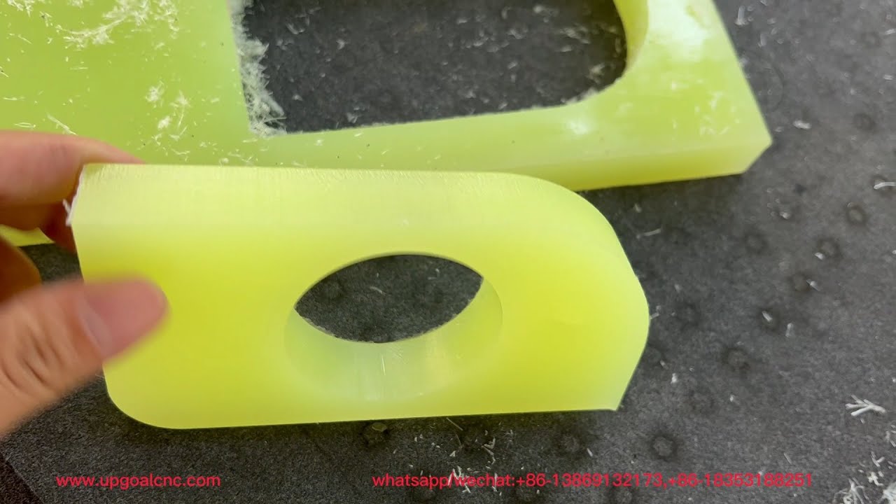 10-20mm polyurethane PU Cutting by 400W Oscillating Knife Cutting ...