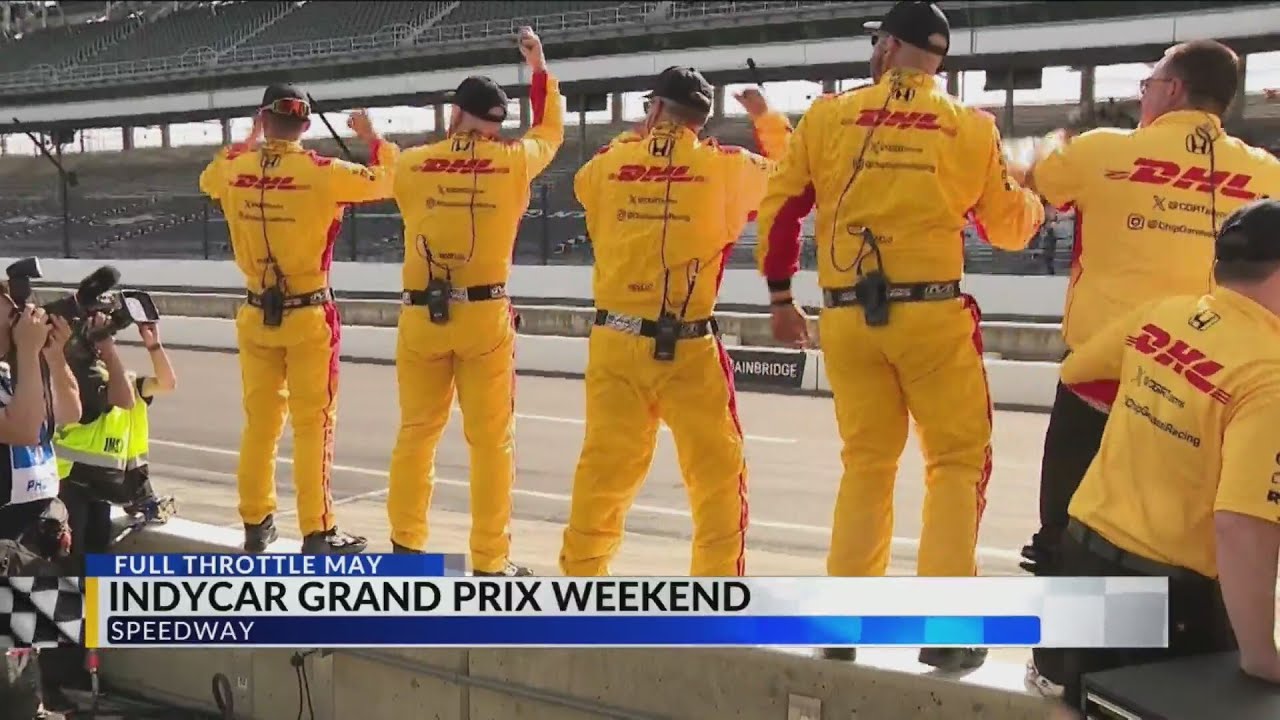 IndyCar Grand Prix weekend has arrived in Indy - YouTube