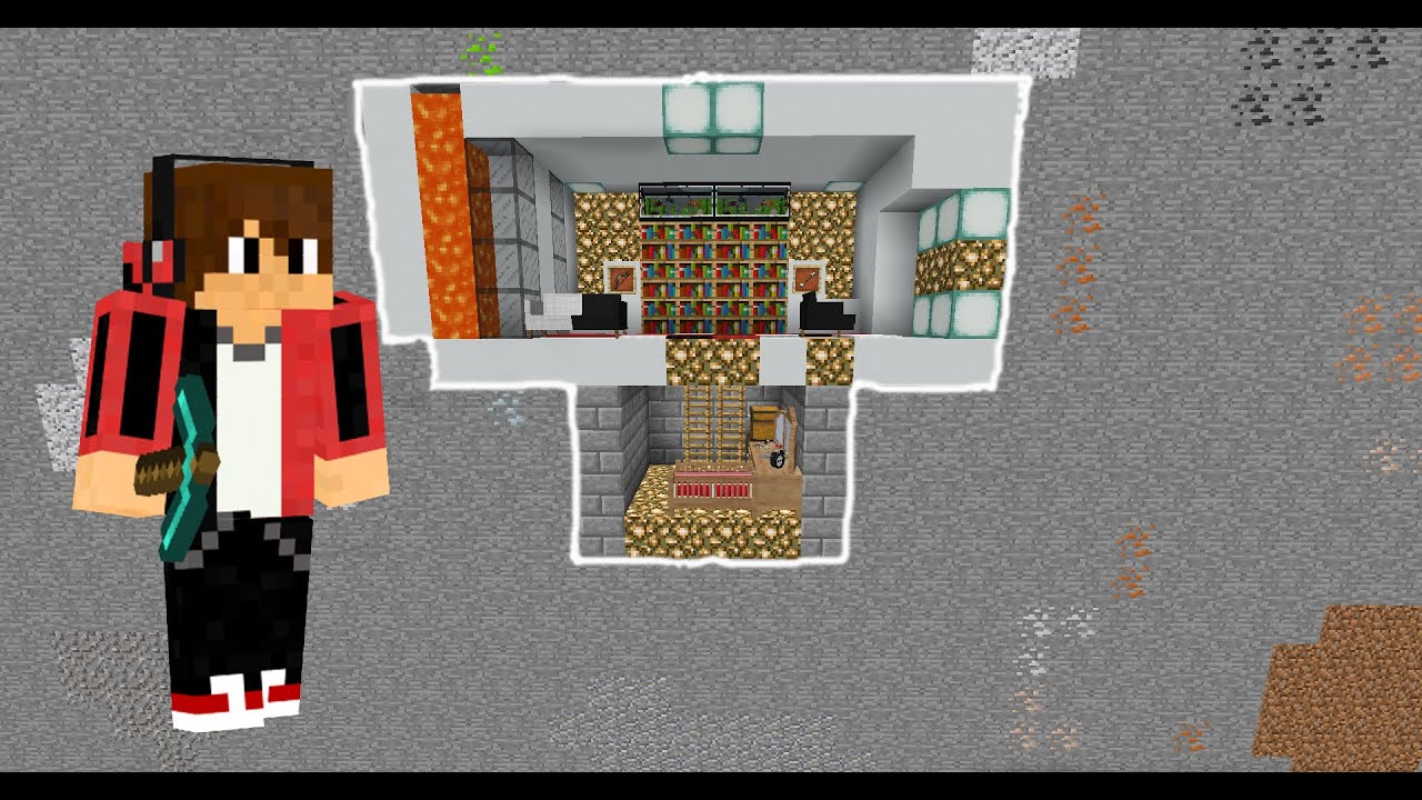 Как ПОСТРОИТЬ секретную базу в МАЙНКРАФТ | Minecraft Cola - YouTube