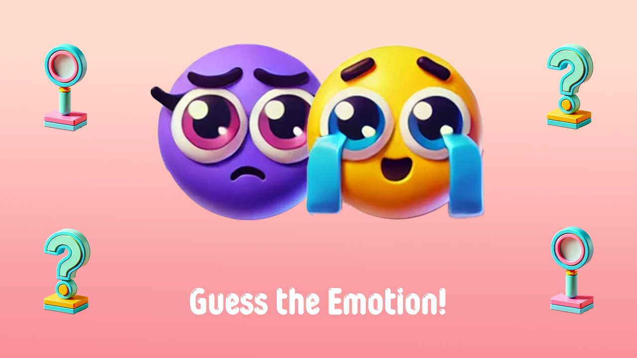 Guess the Emotion! Fun Emoji Game for Kids – Play and Learn Together 🎉 ...