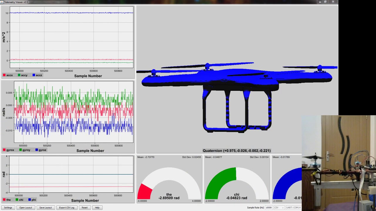 Sensor Fusion Algorithm For Attitude Estimation 6dof Youtube