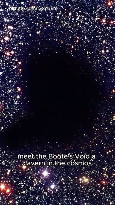 Boötes Void — The Universe’s “Empty Room”? #astronomy #space #shorts ...