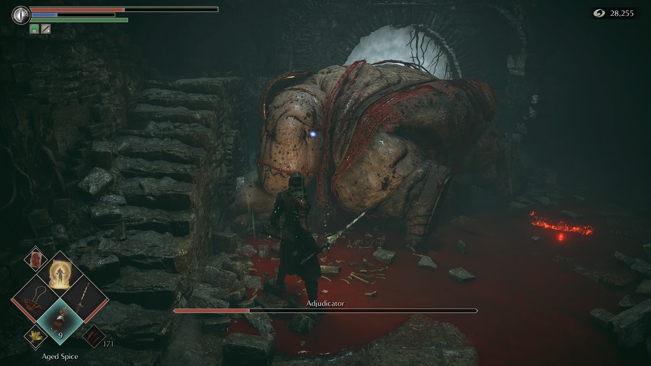 Demon's Souls 4-1 Gameplay Adjudicator Boss Battle Melee Style - YouTube