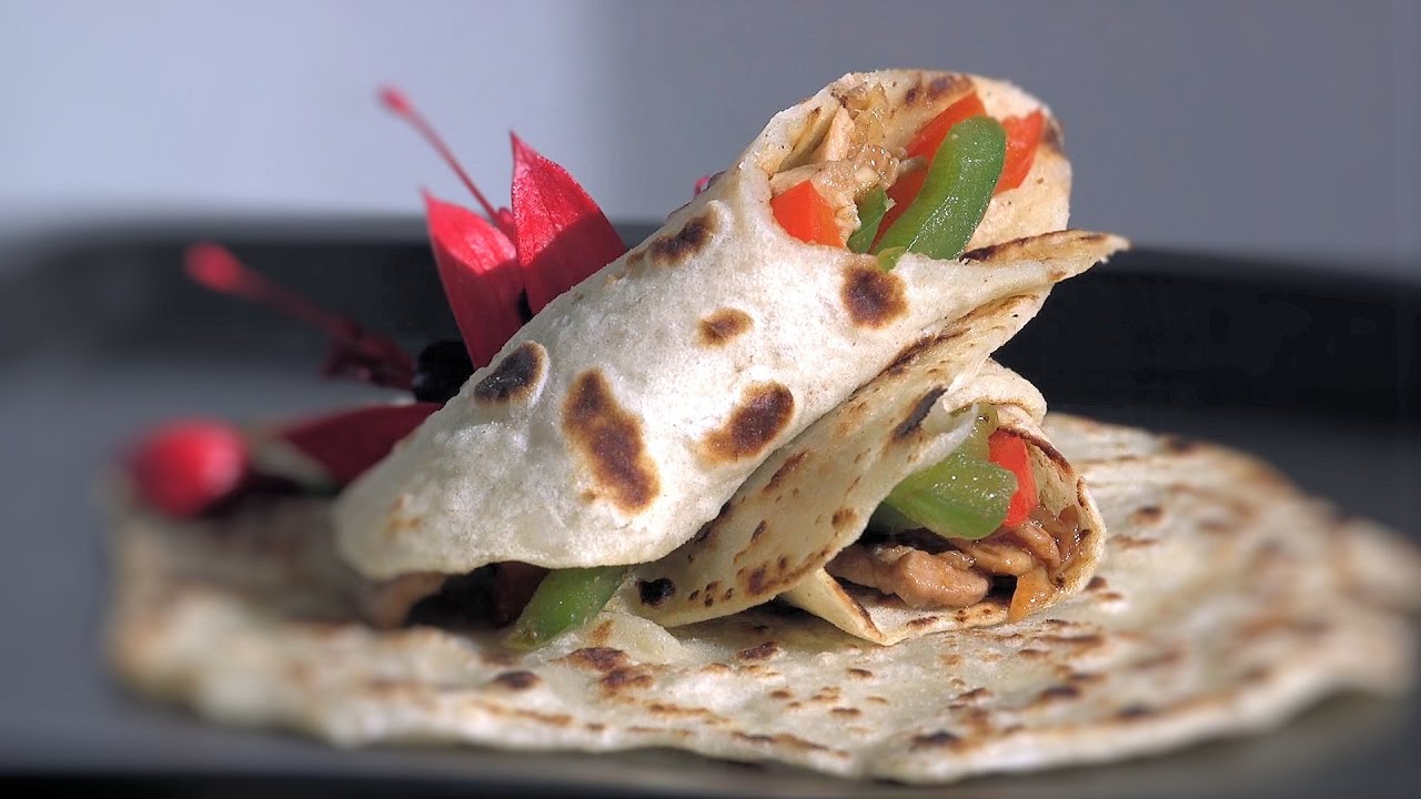 Chinese Pancake Wraps (Asian Style Cooking Recipe) - YouTube