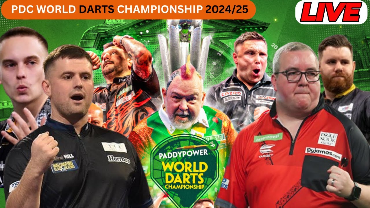 LIVE : Stephen Bunting Vs Luke Woodhouse | SCOREBOARD | PDC World Darts ...