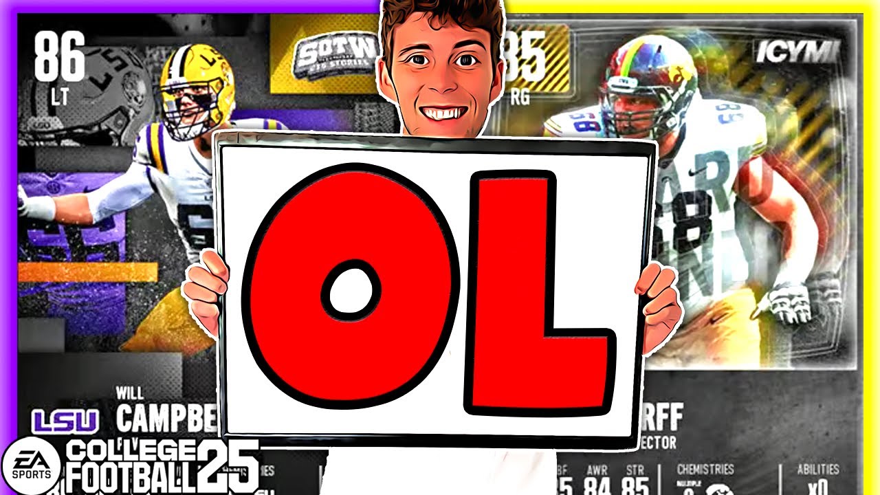 RANKING THE TOP 10 OFFENSIVE LINEMEN IN COLLEGE FOOTBALL 25 ULTIMATE ...