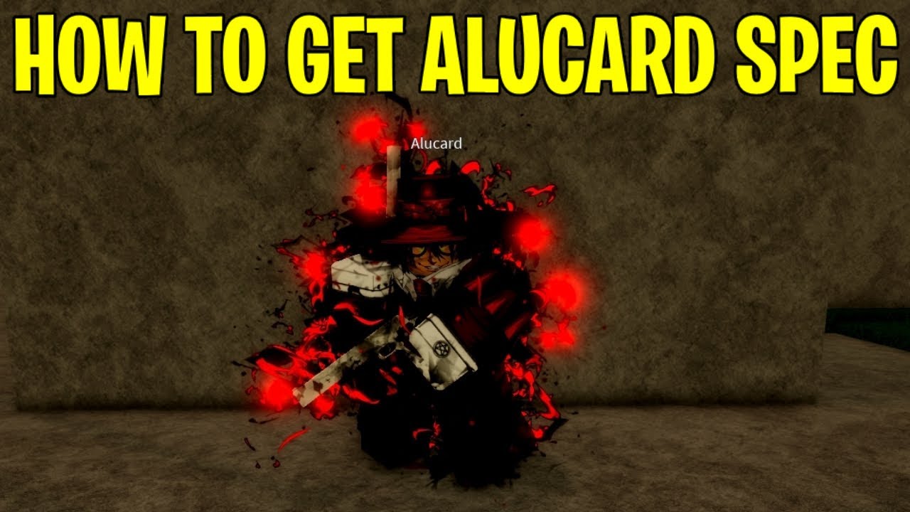HOW TO GET ALUCARD SPEC SHOWCASE IN STANDS AWAKENING ROBLOX! - YouTube