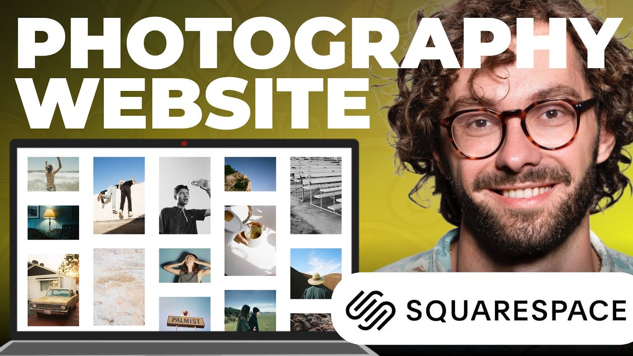 How To Make Photography Website on Squarespace - Full Tutorial - YouTube