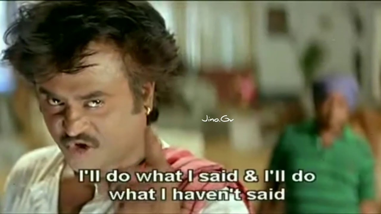Rajinikanth Mass Dialogue - 30Sec WhatsApp Status Video - YouTube