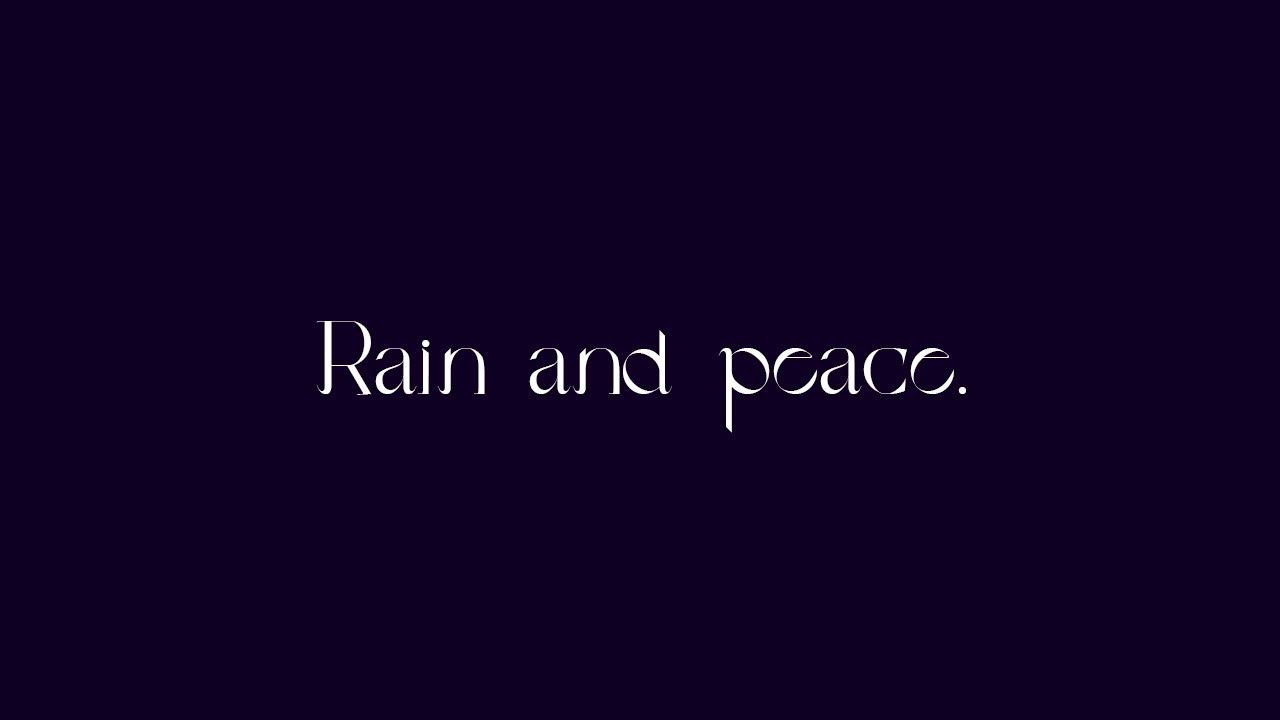 Raining in the city for 10' // Rain and Peace 💤 - YouTube