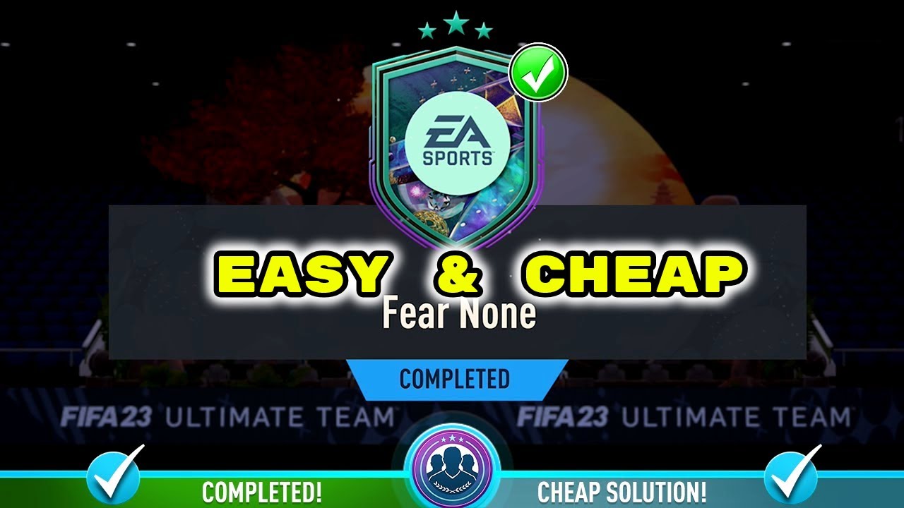 Fifa 23 Fear None SBC - YouTube