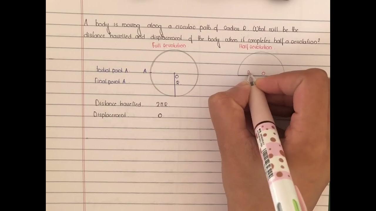 |CLASS9| |8.MOTION| |NUMERICALS| |QueNo-11| |body moving along circular path| |@Maths with ...