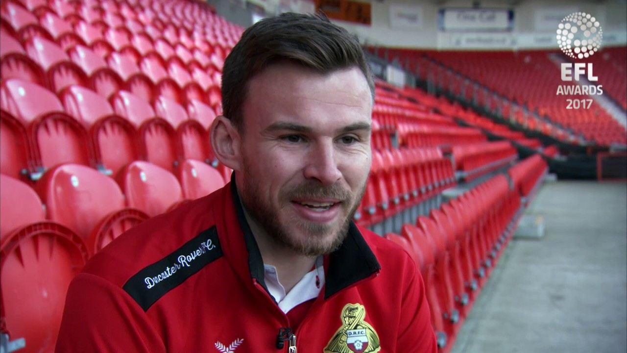 EFL Awards | Andy Butler is PFA Community Player of the Year - YouTube