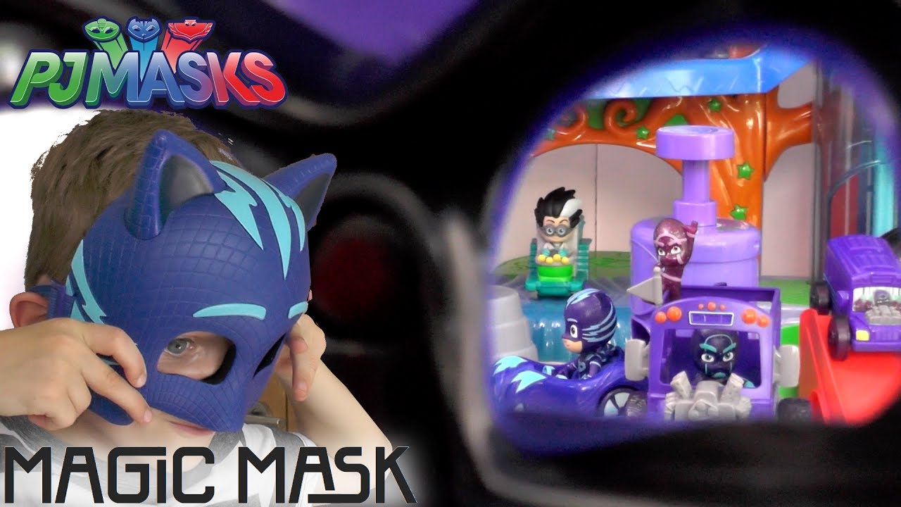 PJ Masks Magic Mask Reveals 2017 Toys IRL - YouTube