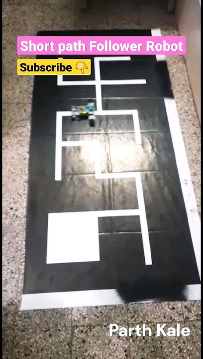 Line Follower Robot | maze solver Robot #shorts - YouTube