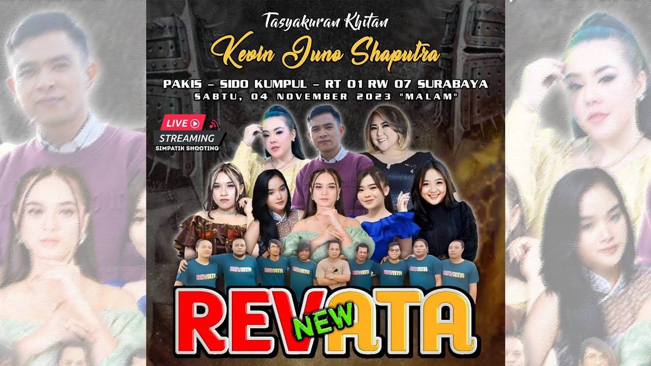 🔴LIVE STREAMING NEW REVATA x RAMAYANA AUDIO - SIMPATIK SHOOTING - Khitan Ananda KEVIN JUNO ...