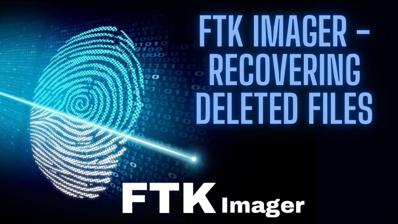 FTK IMAGER - RECOVERING DELETED FILES - YouTube
