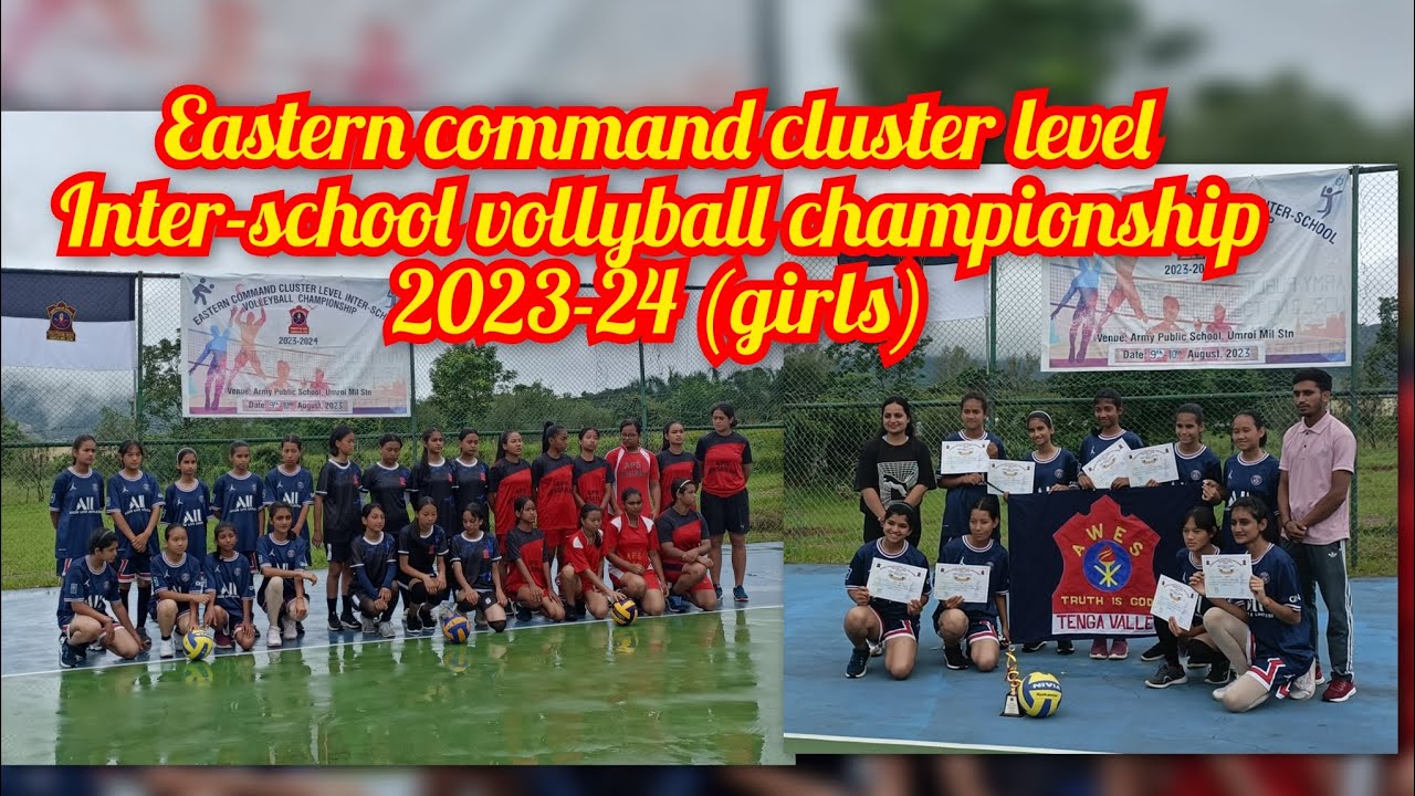 Eastern command cluster level Inter-school vollyball championship 2023 ...