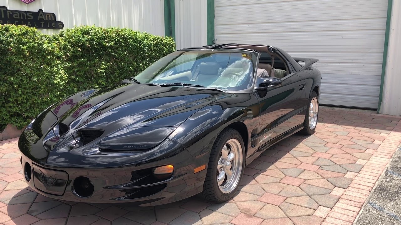 1999 Trans Am Firehawk #447 of 539 - YouTube