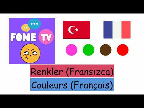 Renkler (Fransızca) (tr-fr)
