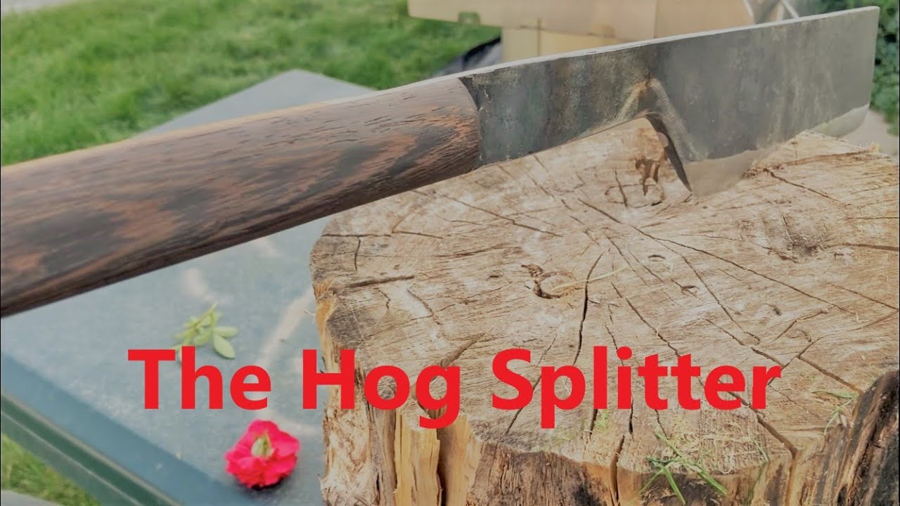 FORGING THE HOG SPLITTER!!! - YouTube