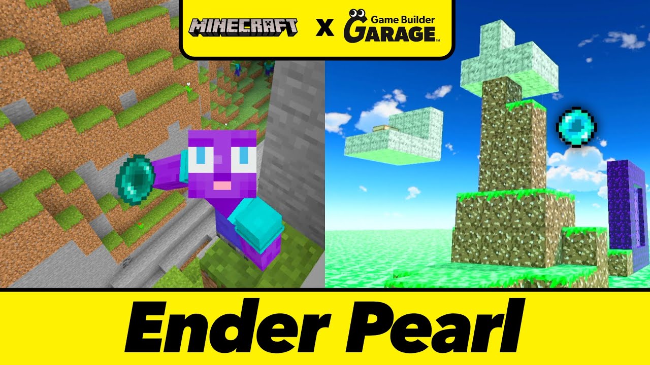Let's Make an Ender Pearl from Minecraft in Game Builder Garage ...