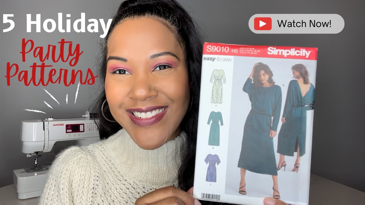 5 Holiday Party Patterns - YouTube
