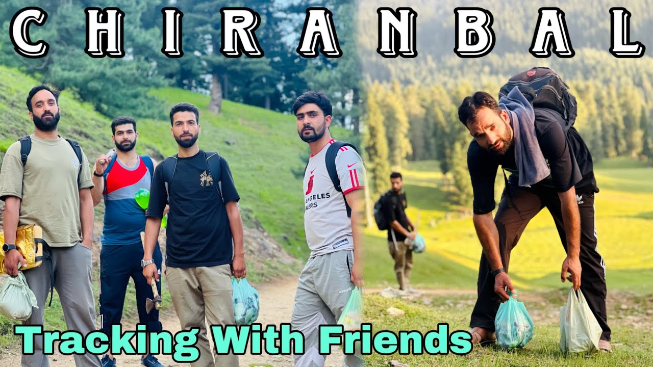 My first vlog of tracking😱|| first time tracking with friends||At ...