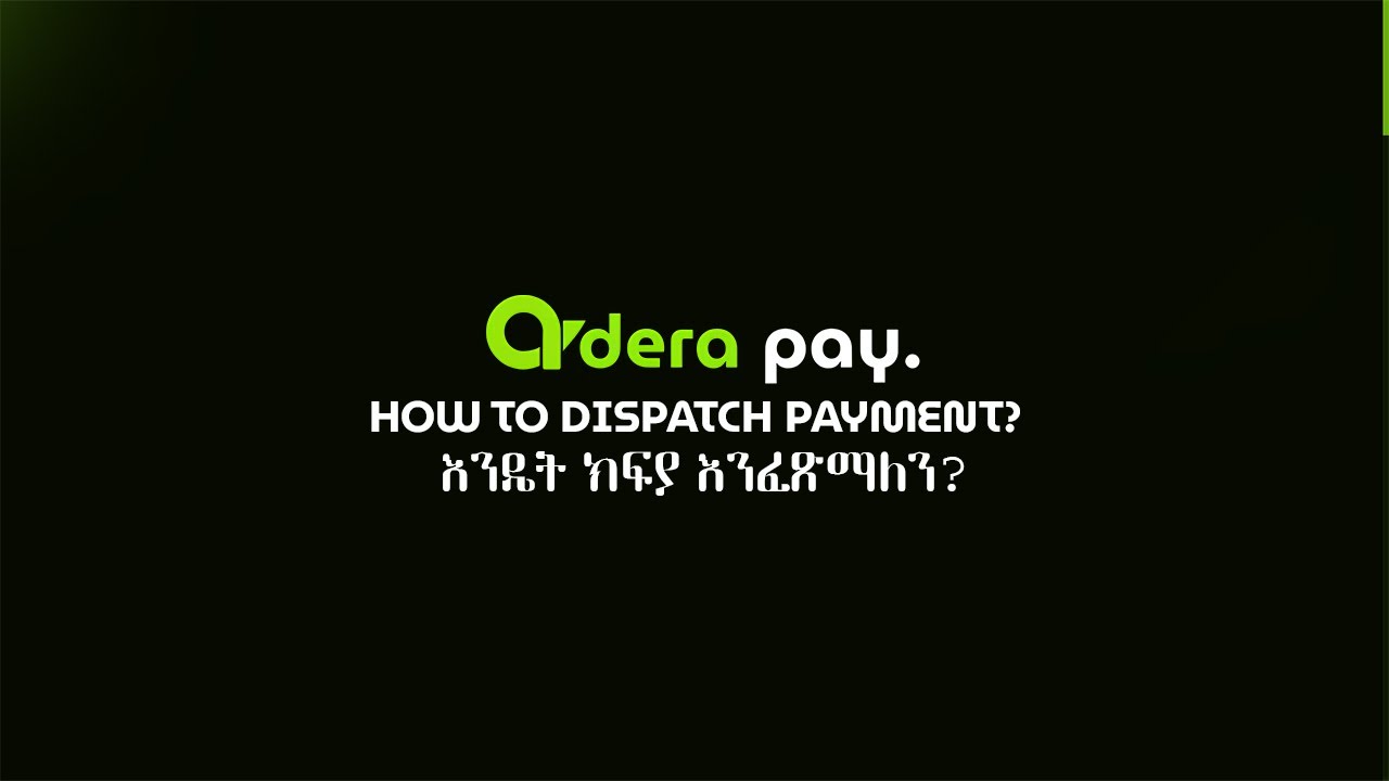 How to Dispatch Payment for Completed Escrow | Aderapay Tutorial - YouTube