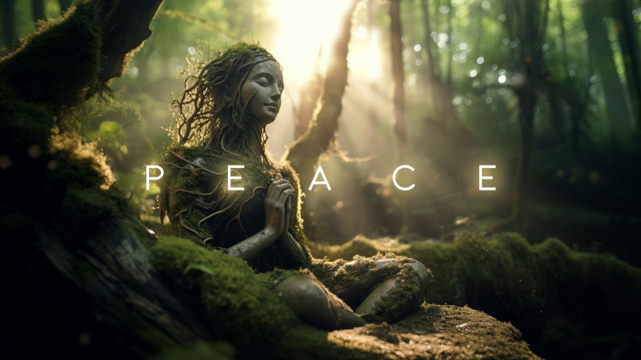 Calming Forest Peace: Relaxing Ambient Music of Nature's Embrace - YouTube