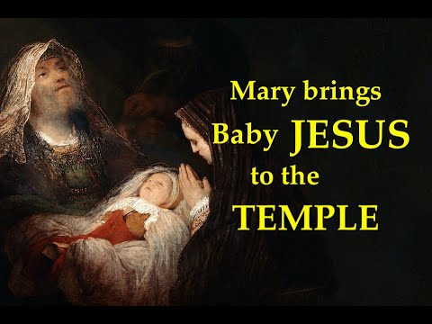 Luke 2: Simeon and Anna meet Baby Jesus - YouTube