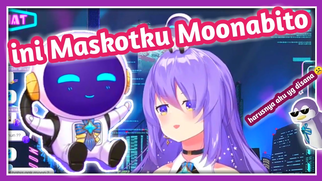 Moona sekarang Punya Maskot Resmi “MOONABITO”, Astronaut Sang ...