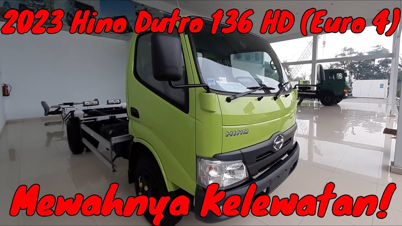 Truk kok Mewah dan Sporty | Hino Dutro 136 HD (Euro 4) 2023 | Review ...