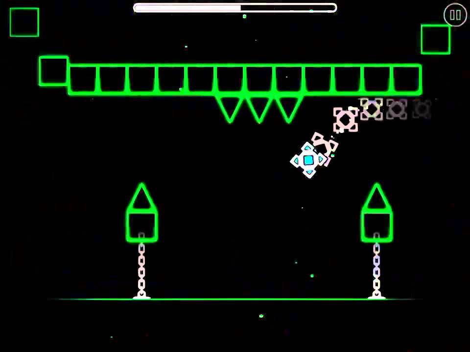 My level: cyber madness. In geometry dash - YouTube