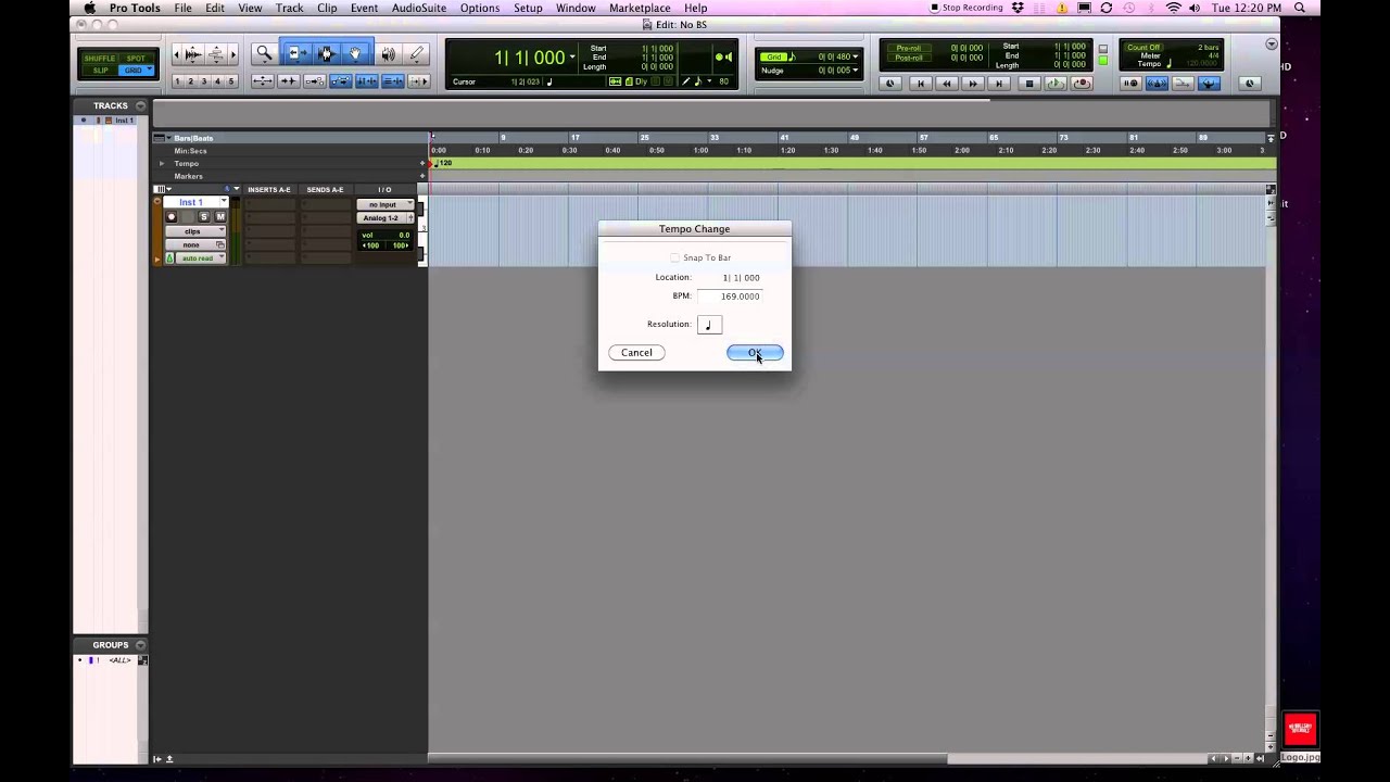 How to Change Tempo - Pro Tools (No BS) - YouTube