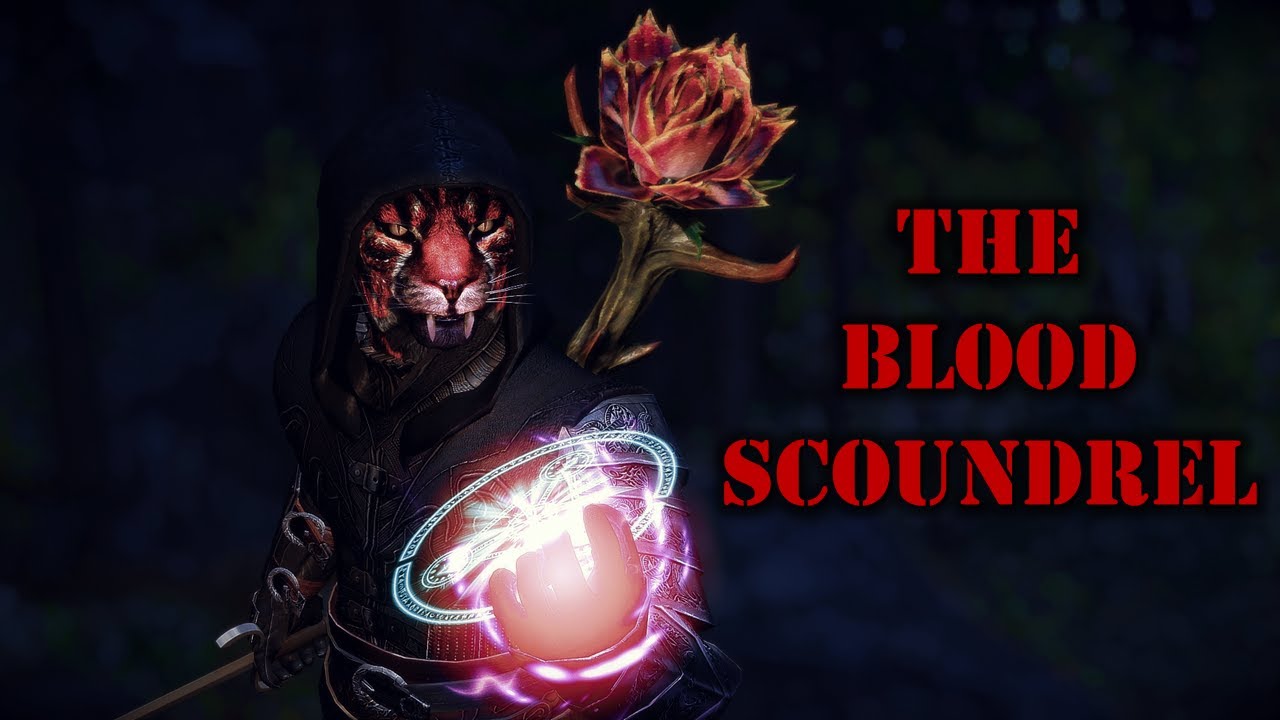The Blood Scoundrel - Vampire Rogue Skyrim Build | Modded, Ordinator ...