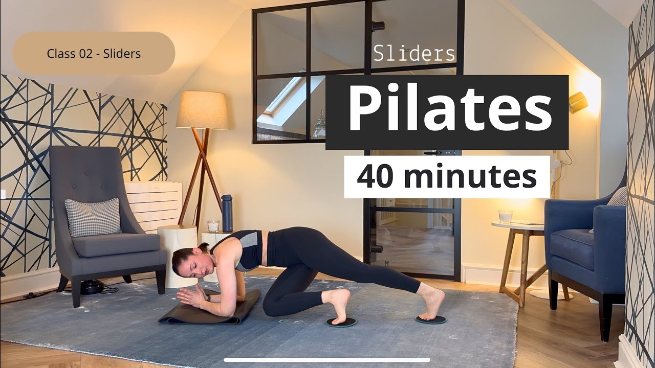 40 MIN SLIDERS FULL BODY PILATES WORKOUT || Intermediate - Advance ...